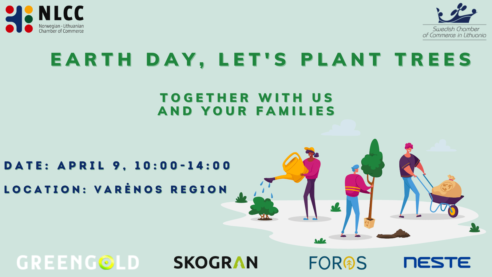 Earth Day, Let's Plant Trees - SCCL